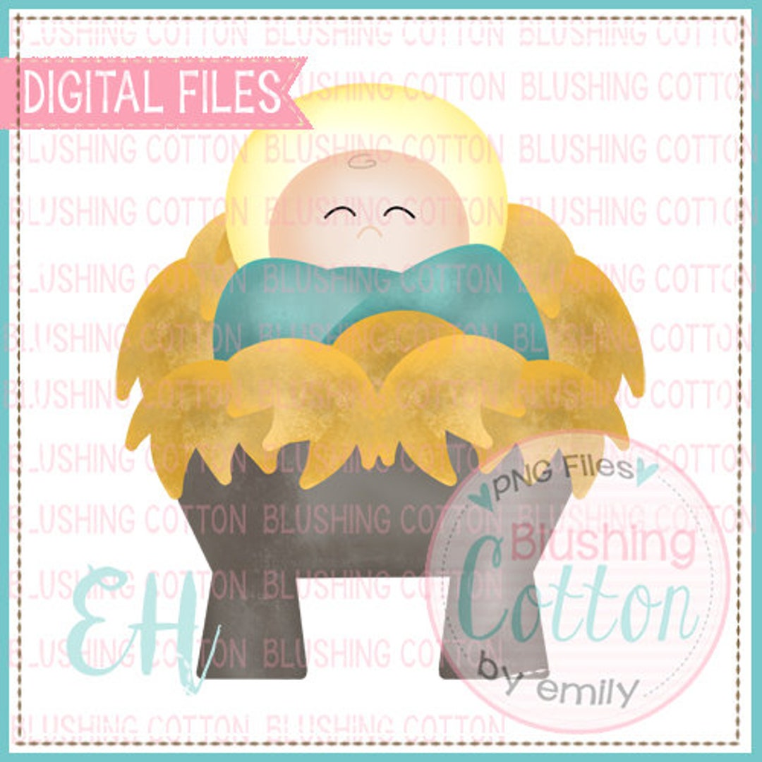 Baby Jesus Front View Design BCEH - Etsy