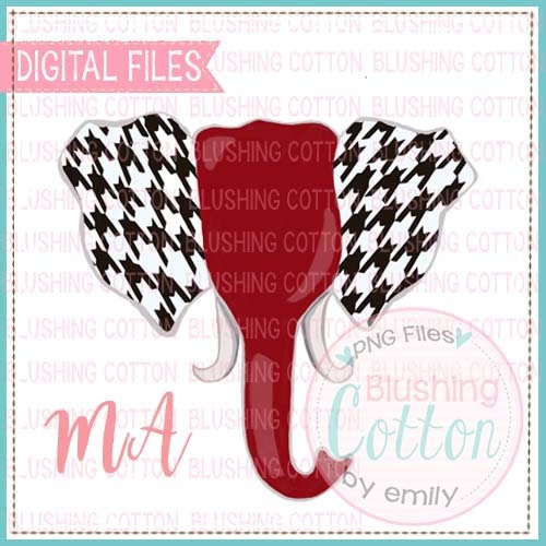 Alabama Houndstooth Wallpaper Border