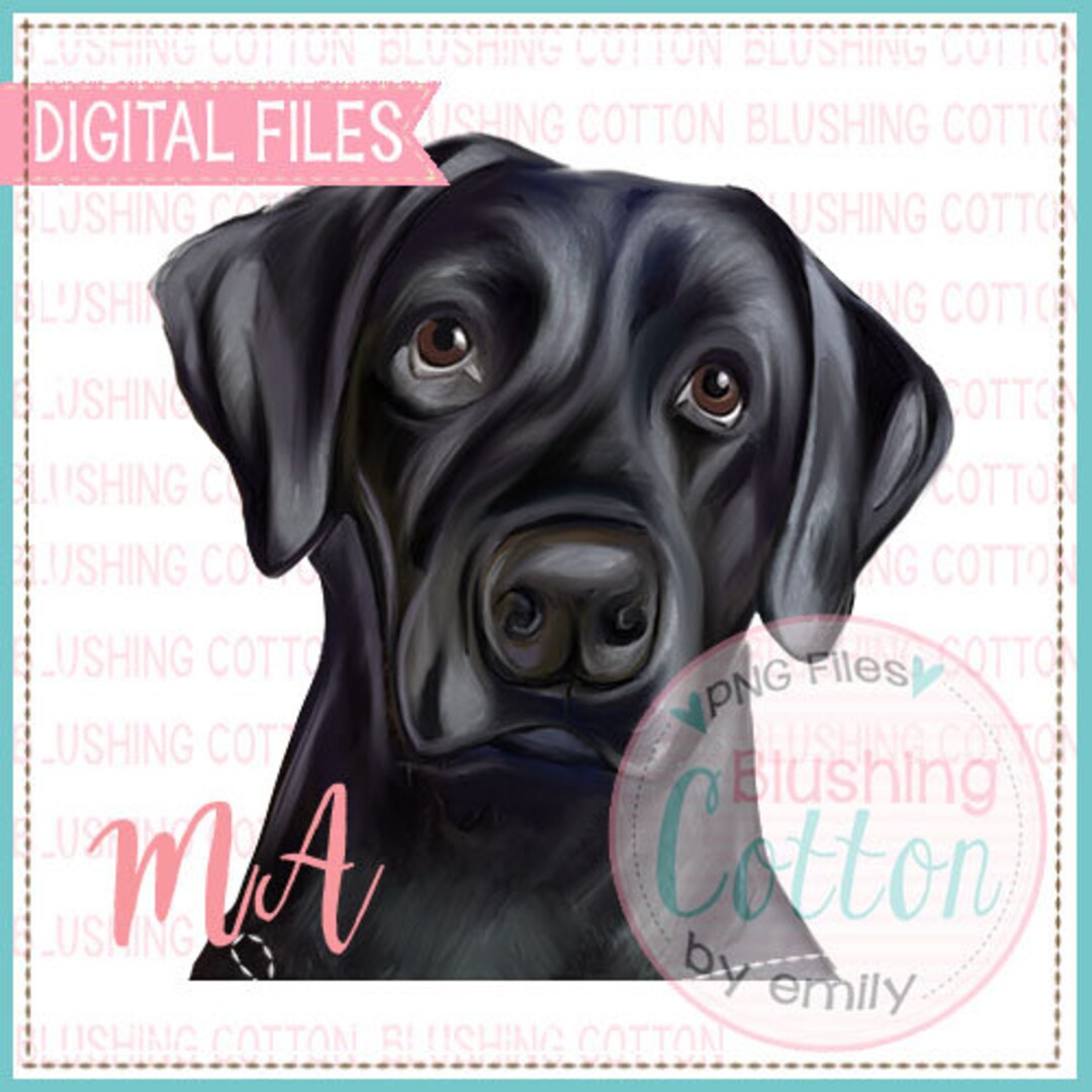 Black Labrador Design BCMA - Etsy