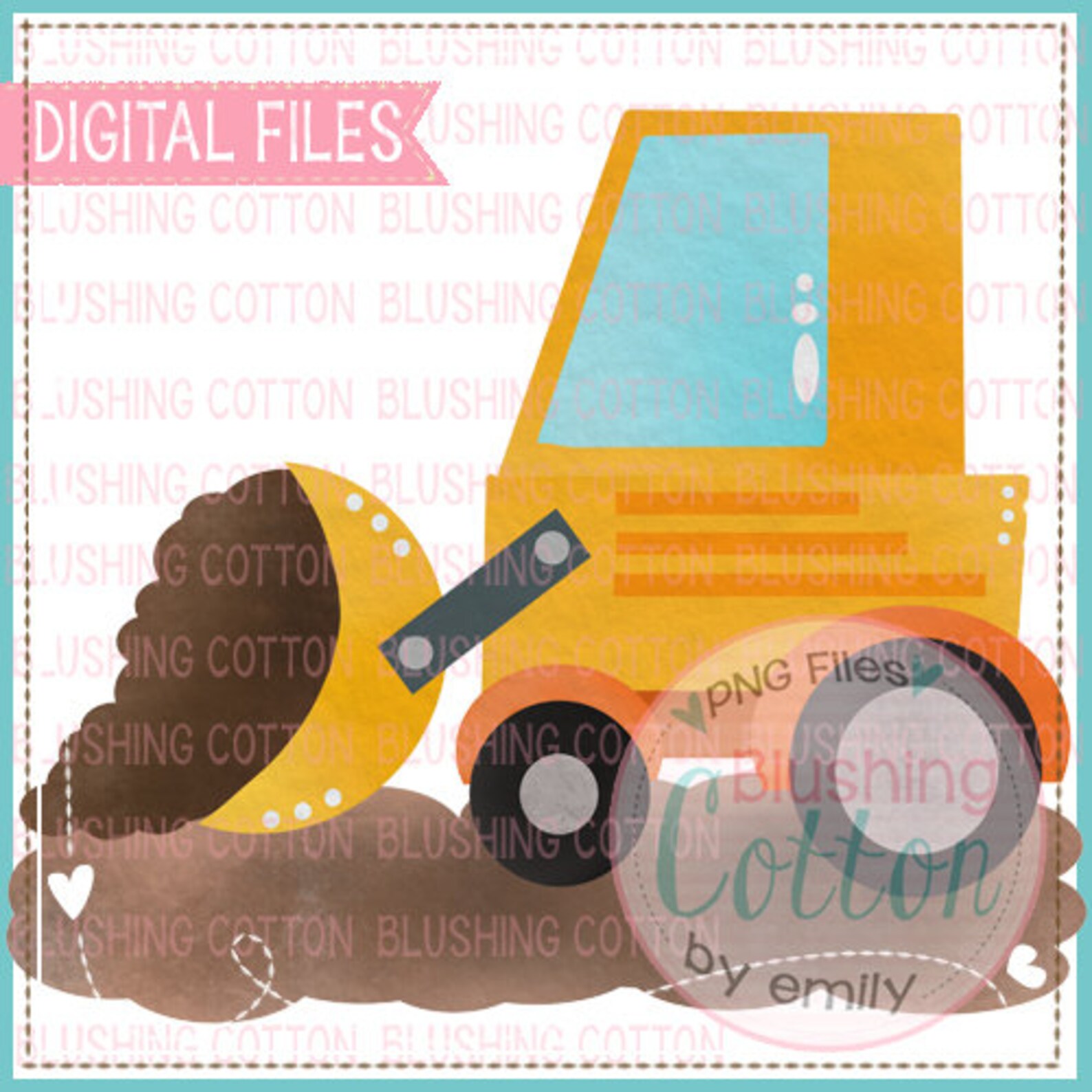 Front End Loaded Yellow Watercolor Design PNG Artwork Digital - Etsy