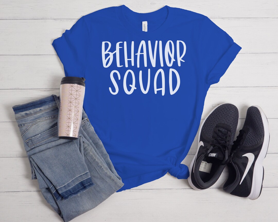 Behavior Squad ABA Shirt / ABA Tshirt / ABA Therapist Shirt / Behavior ...
