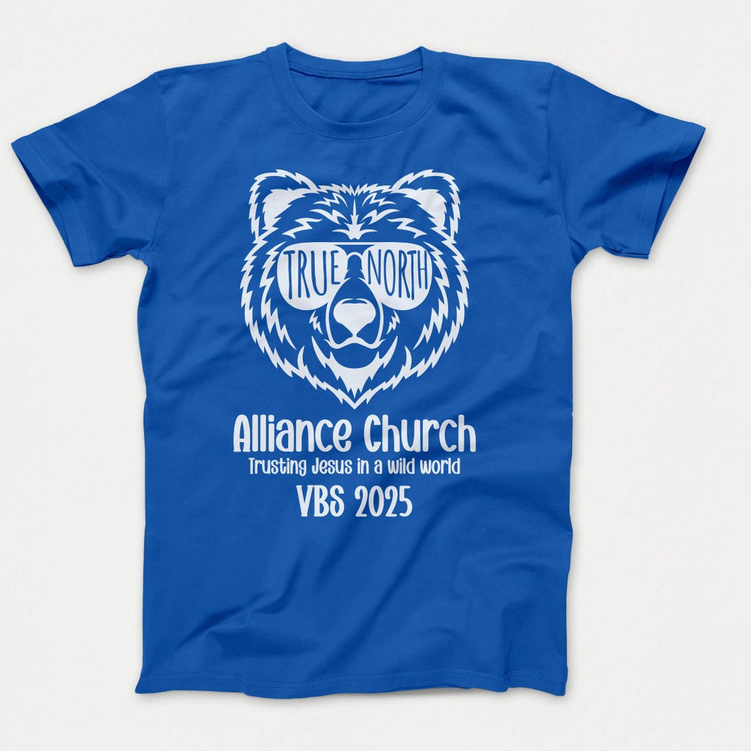 True North VBS Set of 12 Bear Screen Printed Custom T-shirts / Youth XS ...