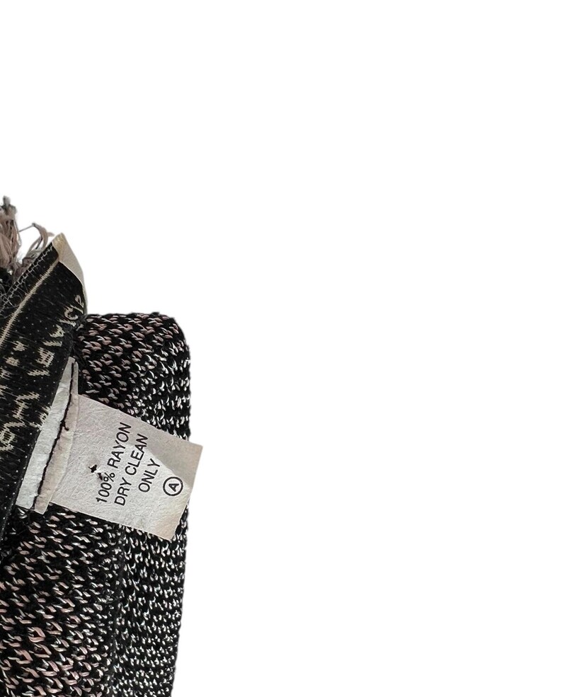 Vintage BRENDA FRENCH French Rags Hand Loomed Open Vest With Fringe M ...