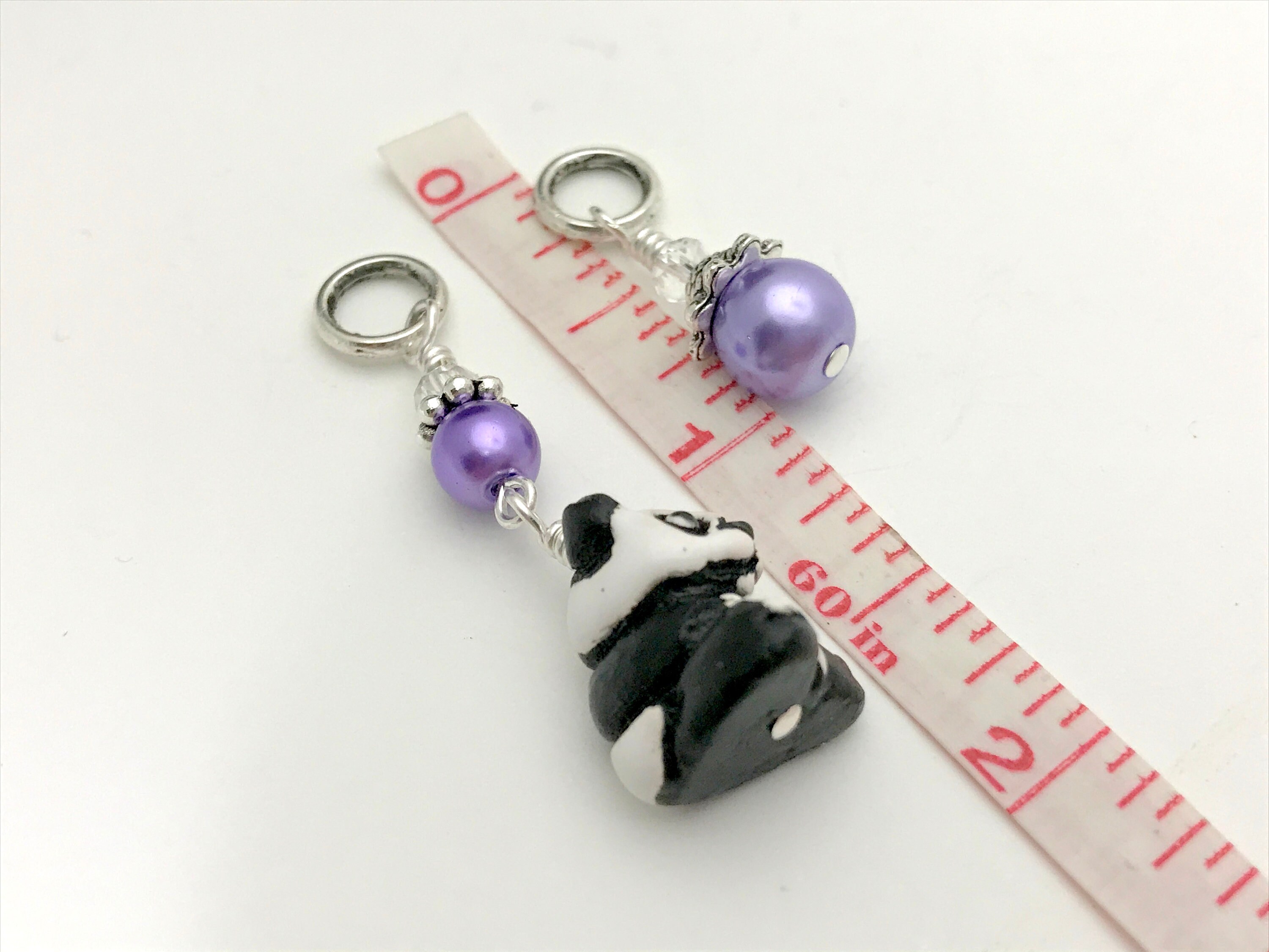 Panda Bear Stitch Marker Set Gifts for Knitters Snag Free - Etsy