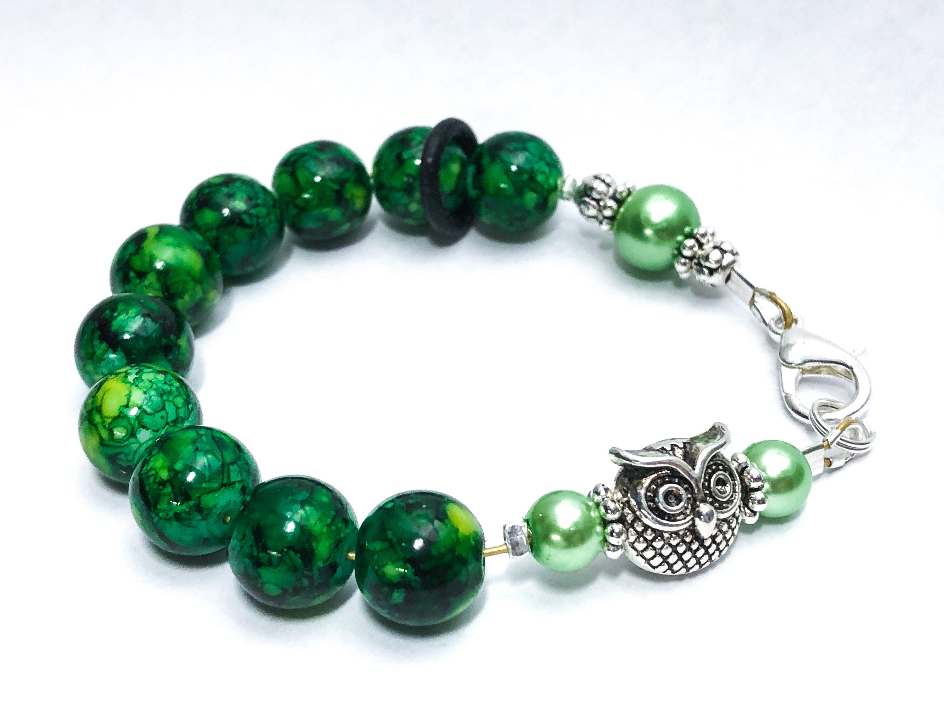 Cute Owl Abacus Counting Bracelet Row Counter Knitting & - Etsy