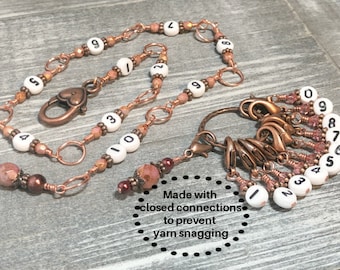 Dragonfly Chain Row Counter for Knitting Progress Keeper | Etsy