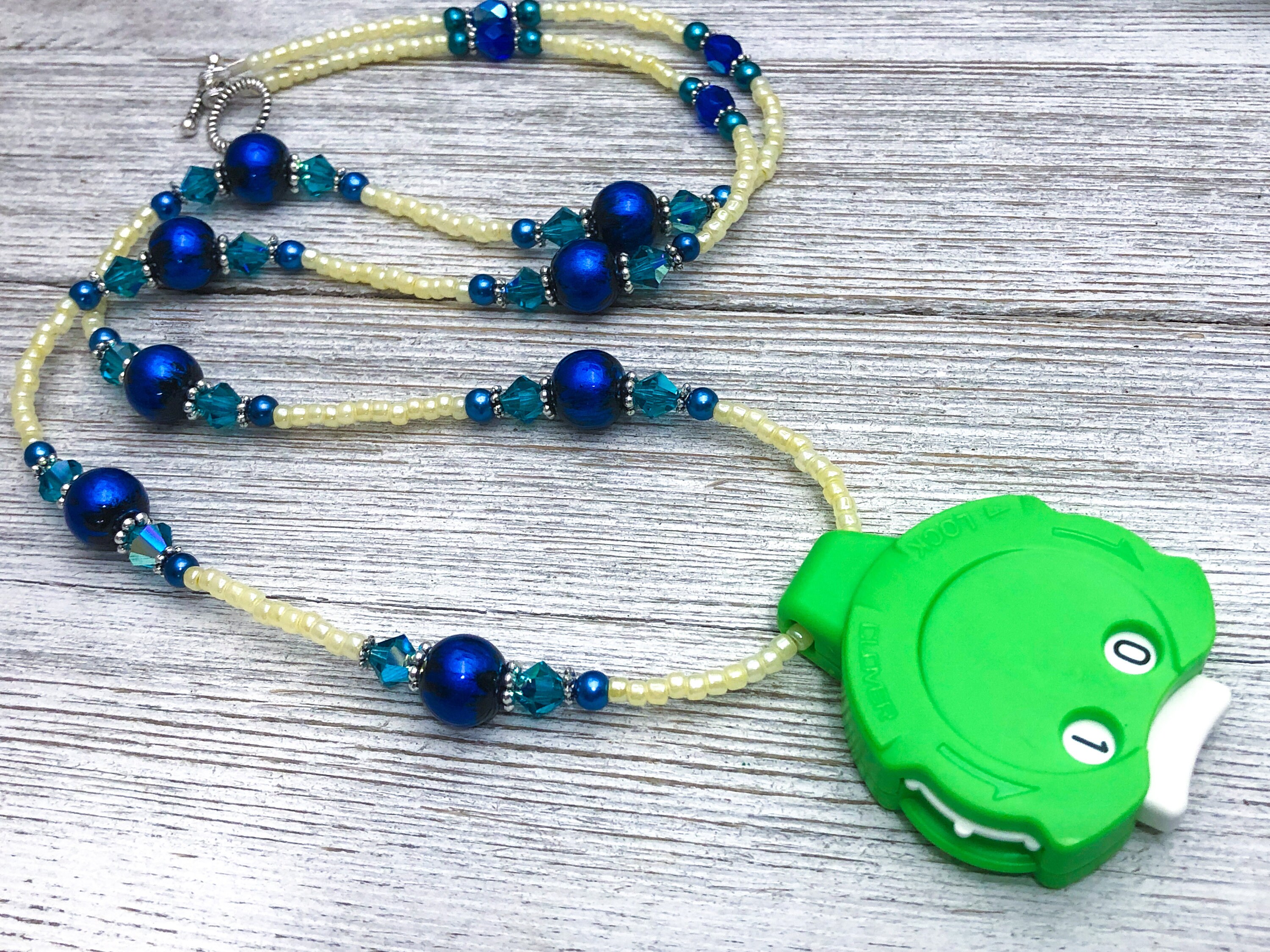 Knitting Row Counter Necklace for Knitters, Stitch Counter, Birthday ...