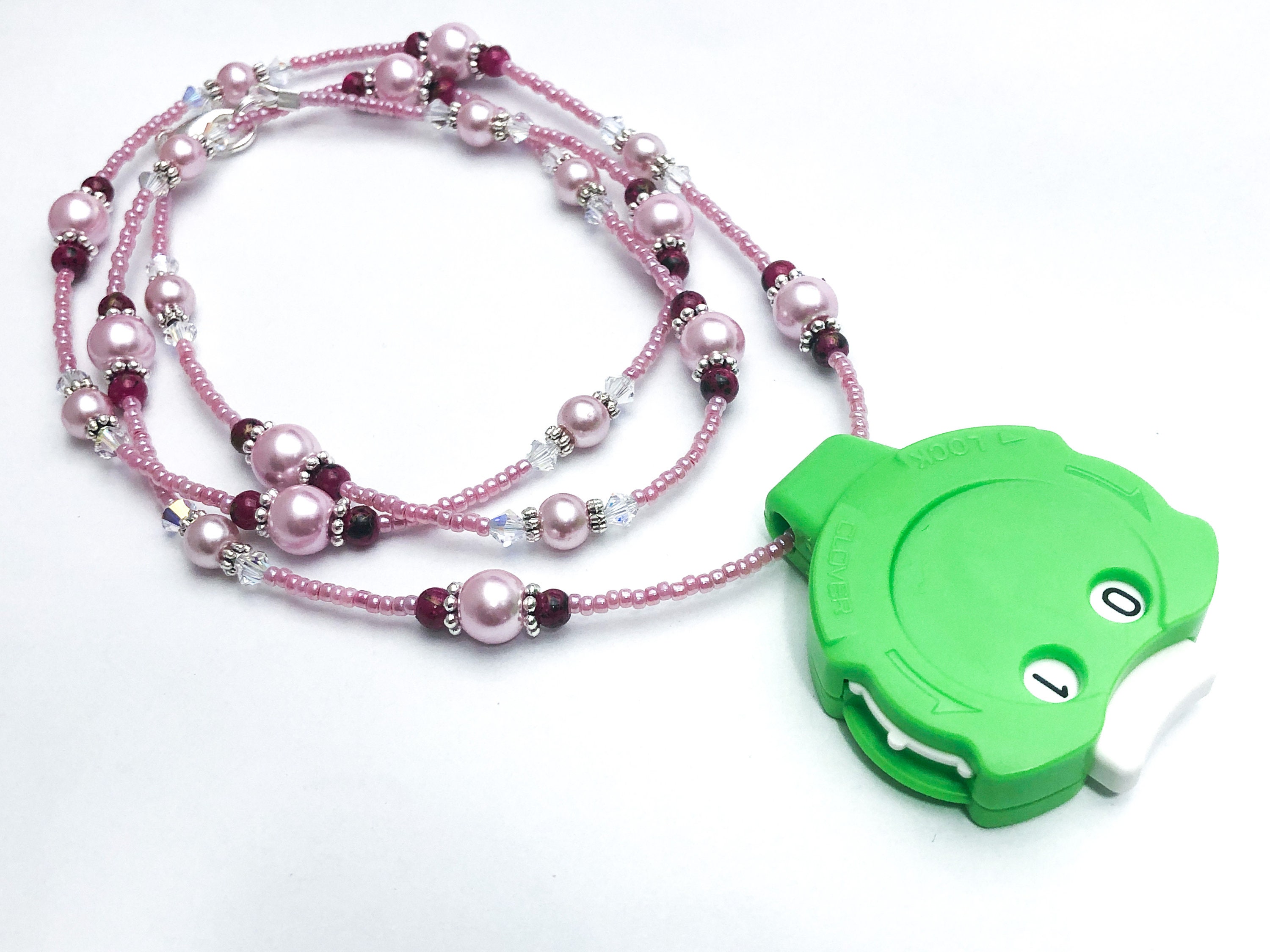 Locking Row Counter Necklace for Knitting or Crochet Stitch | Etsy