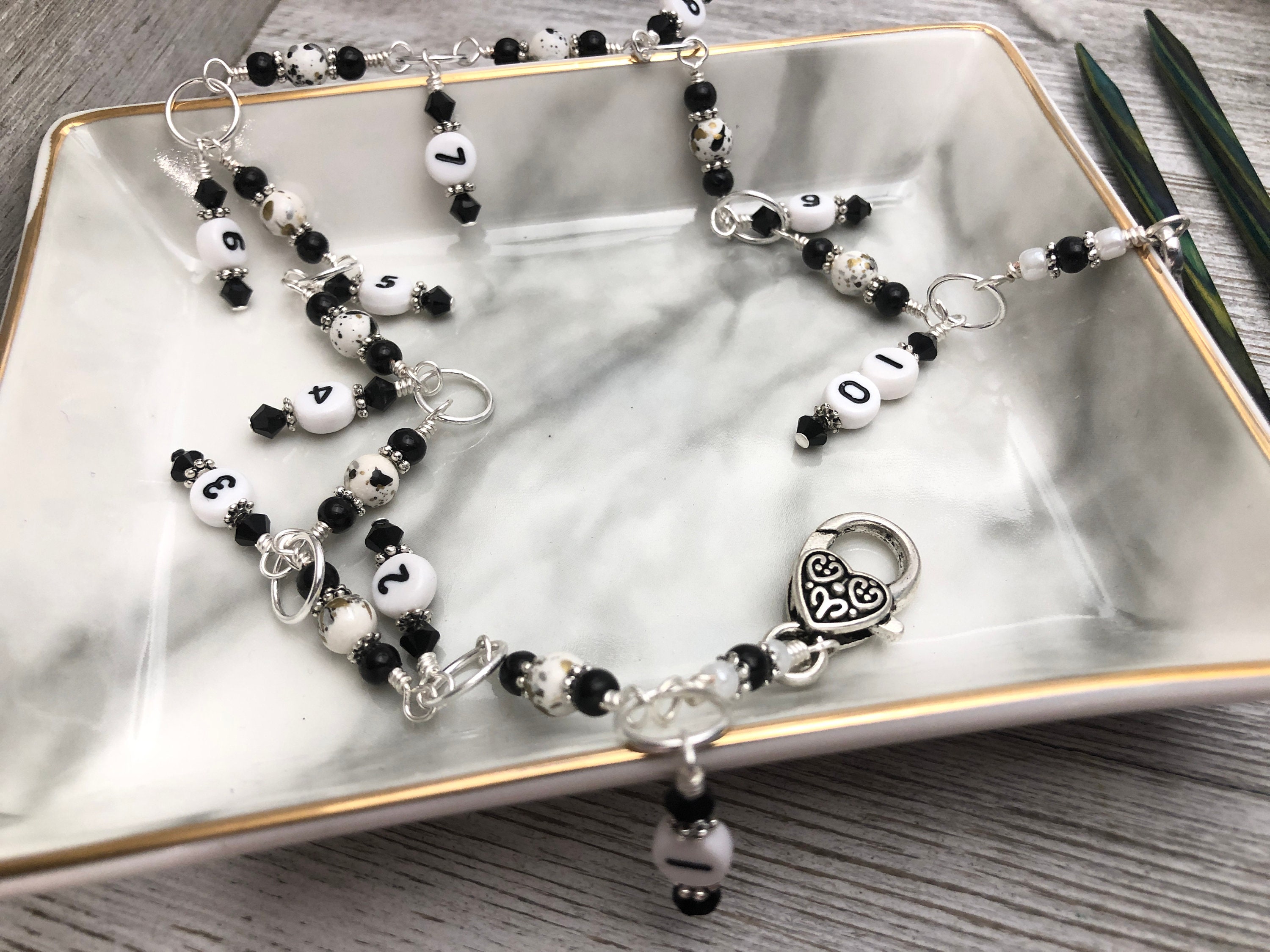 Row Counter Chain for Knitting Gifts for Knitter Counting - Etsy