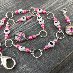 Dragonfly Chain Row Counter for Knitting, Progress Keeper, Birthday ...