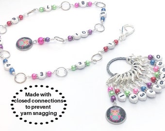 Dragonfly Chain Row Counter for Knitting Progress Keeper | Etsy