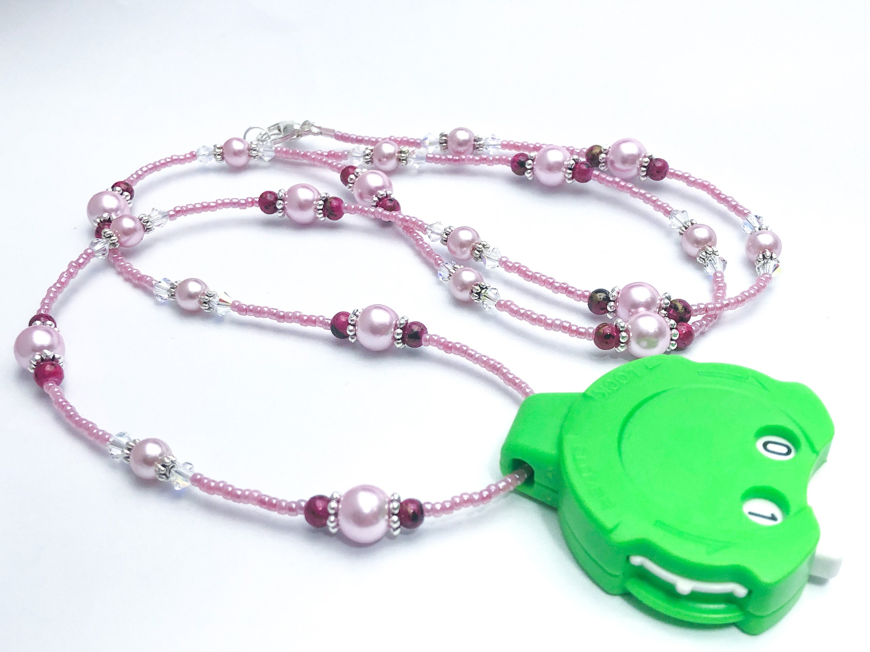 Locking Row Counter Necklace for Knitting or Crochet Stitch | Etsy