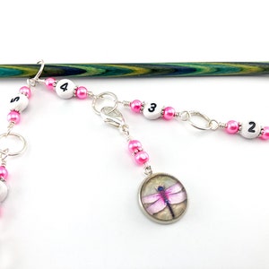 Dragonfly Chain Row Counter for Knitting, Progress Keeper, Birthday ...