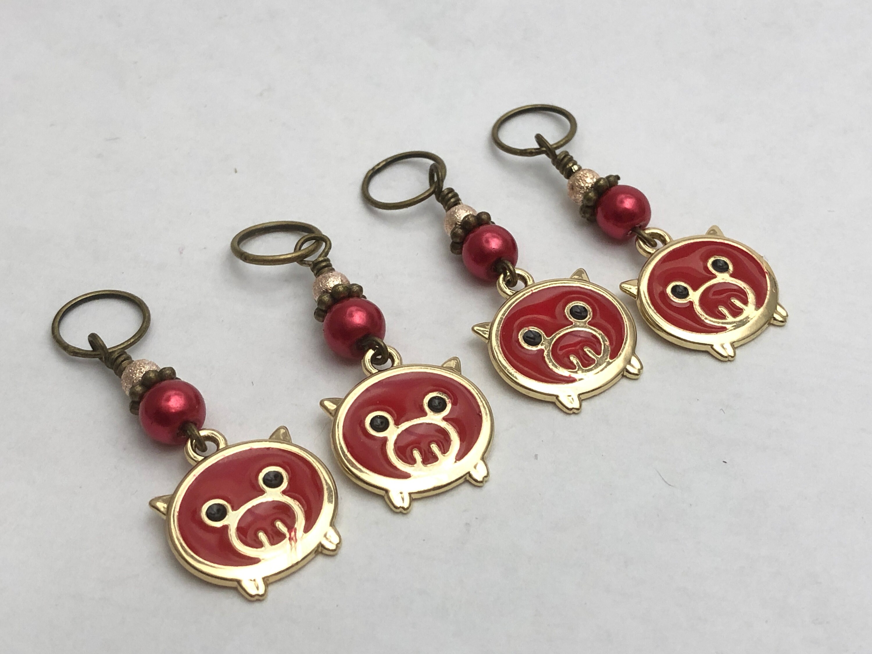 Pig Stitch Markers for Knitting Knitting Gift Mother's | Etsy