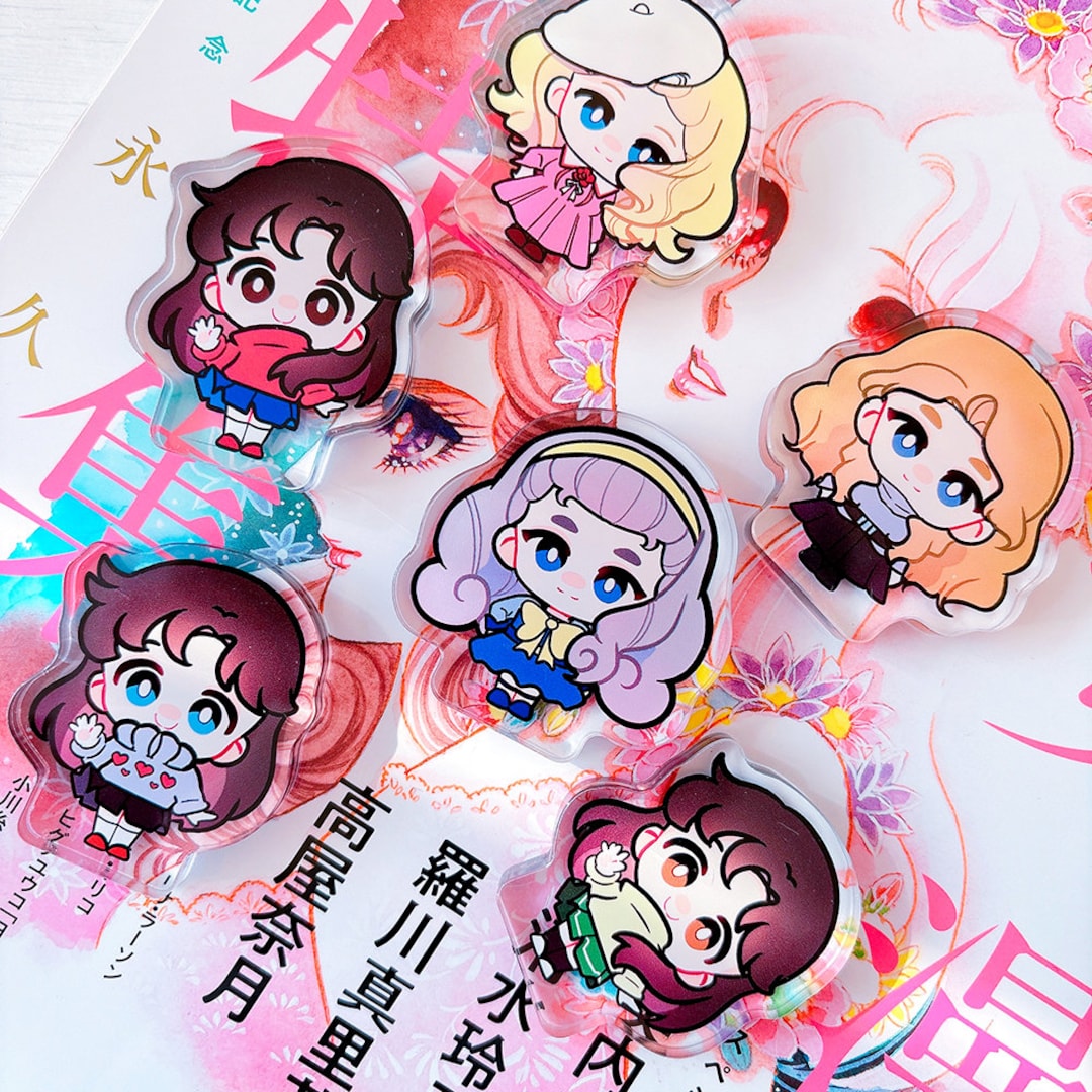 Glass Mask Maya Kitajima + Ayumi Himekawa Acrylic Stands - Retro Manga ...