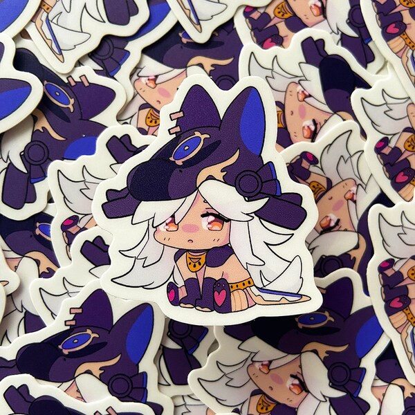 Cyno Genshin Sticker - Etsy UK