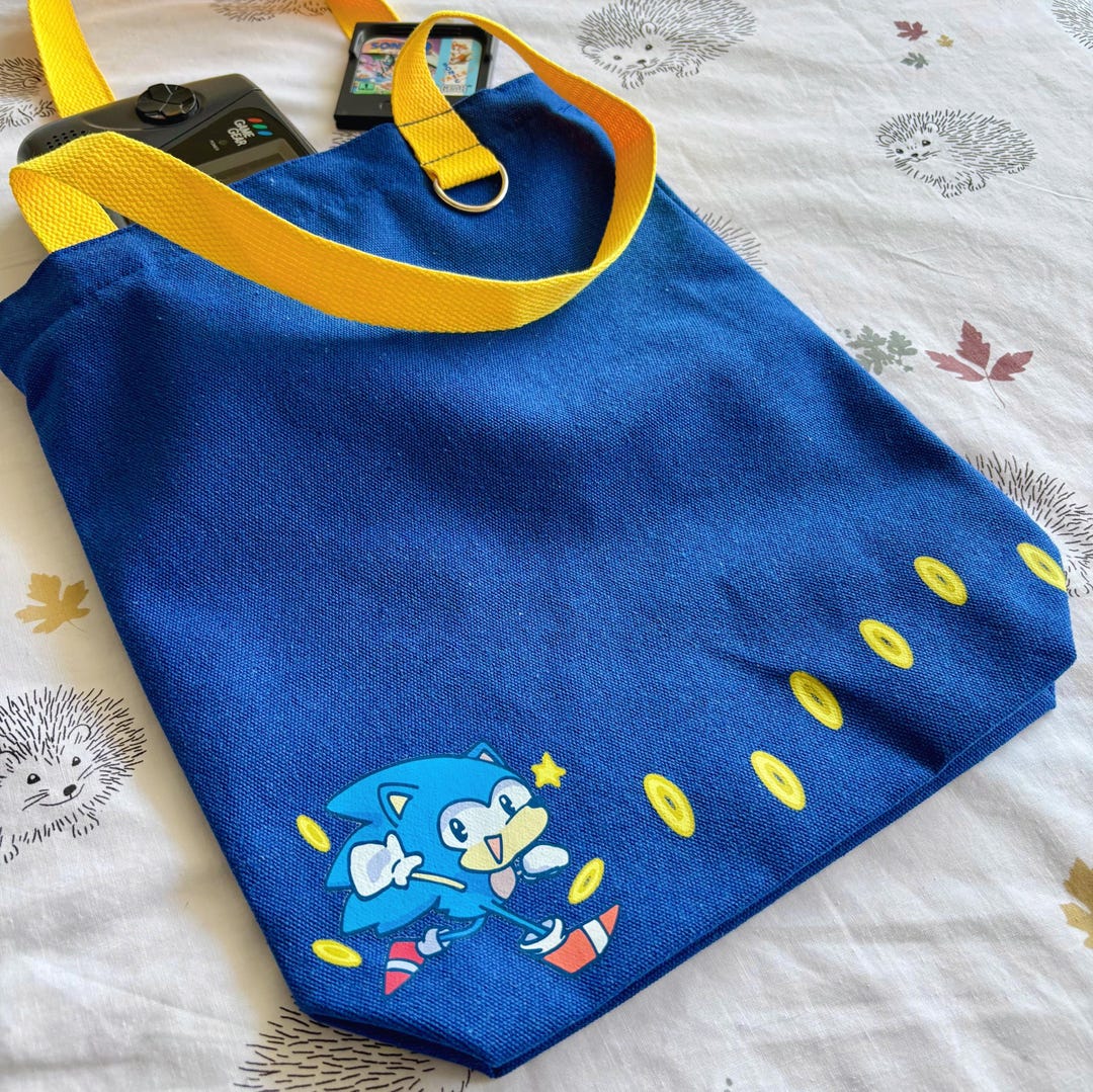 Sonic Tote Bag, Sonic the Hedgehog Reusable Bag - Etsy Australia