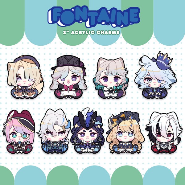 Genshin Freminet - Etsy