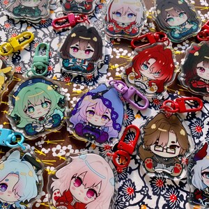 HSR - Xianzhou Luofu: Honkai Star Rail Charm - Huo Huo, Ruan Mei ...