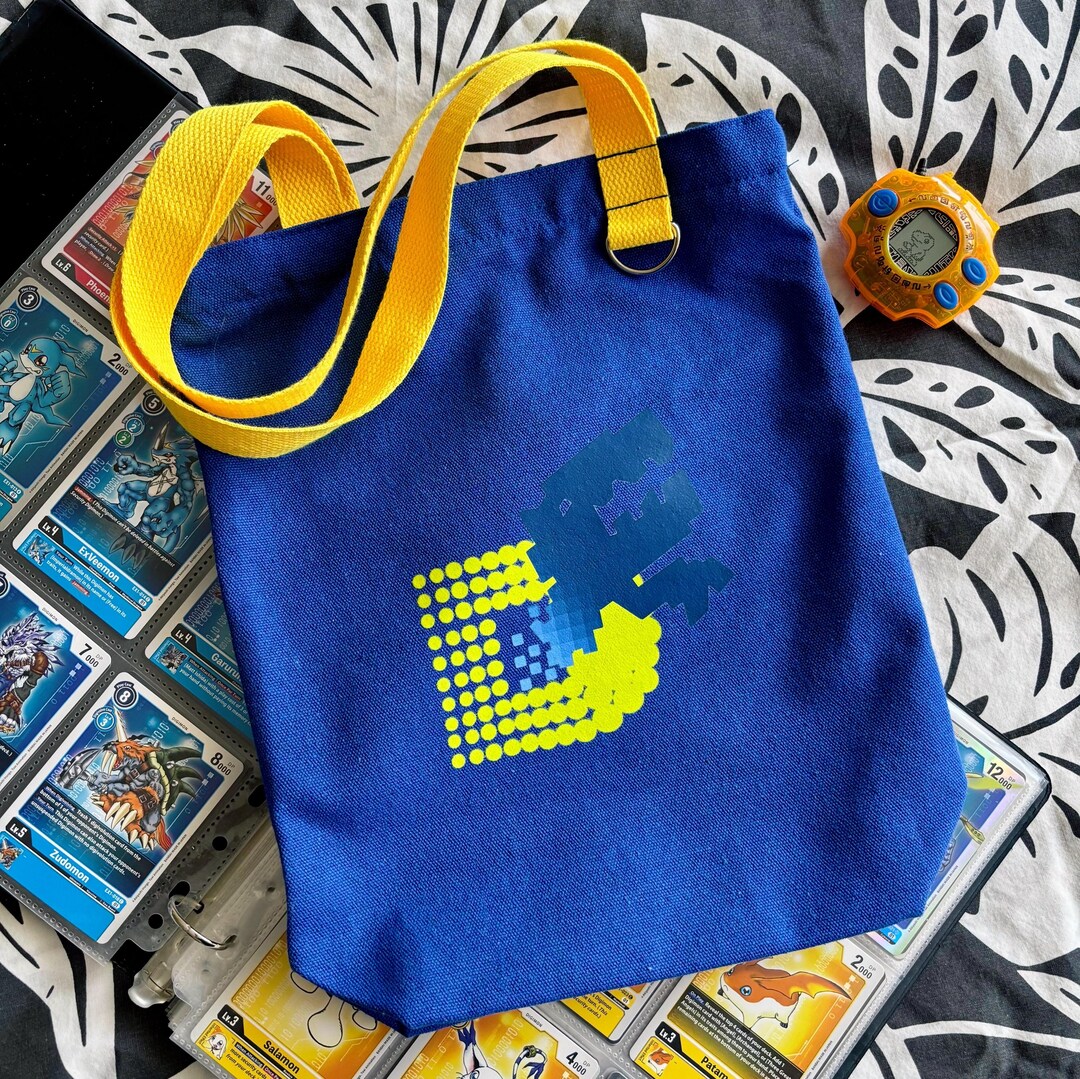 Digimon Tamers Reusable Bag, Digimon Tote Bag - Etsy