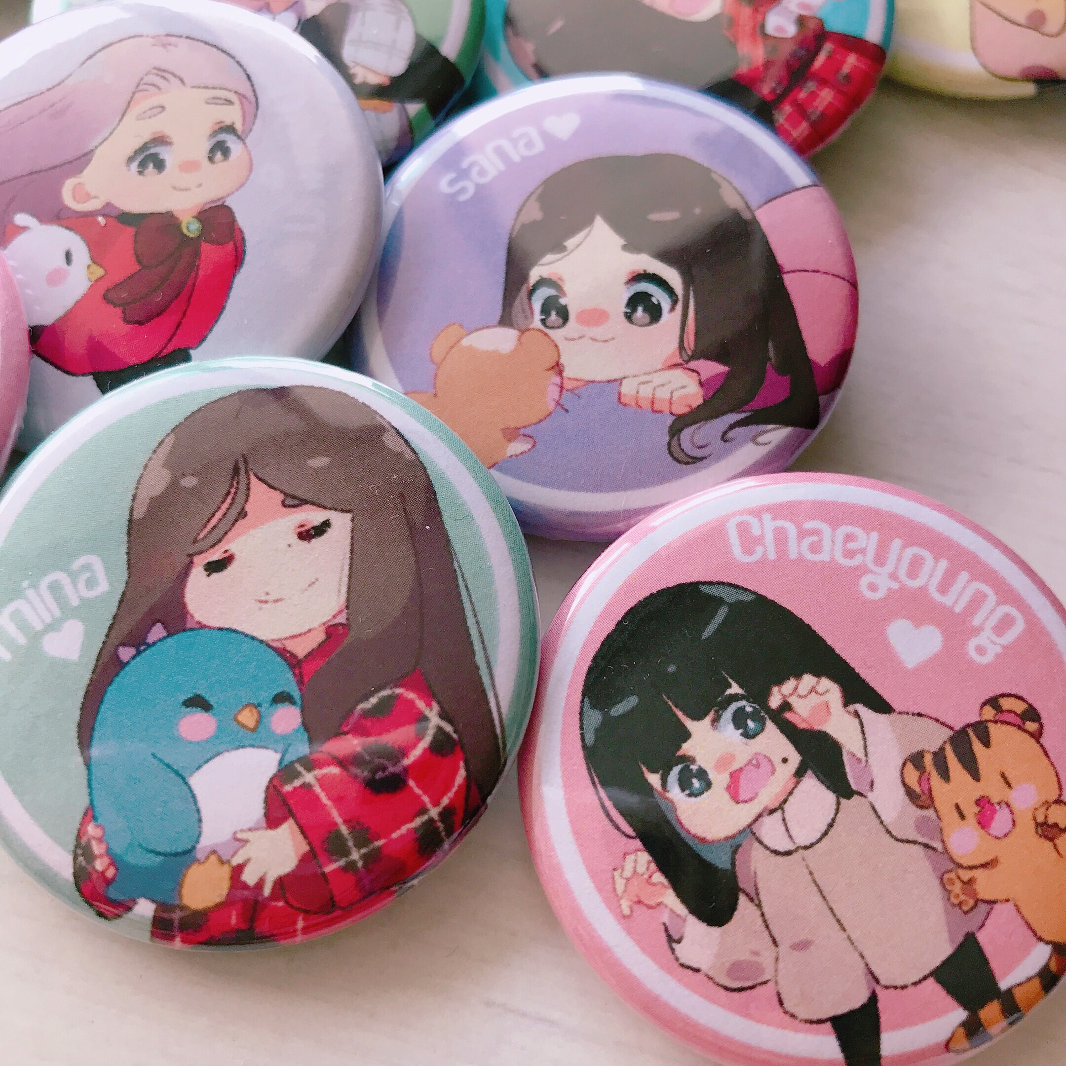 Twice Member Buttons | Etsy