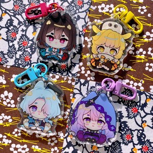 HSR - Xianzhou Luofu: Honkai Star Rail Charm - Huo Huo, Ruan Mei ...