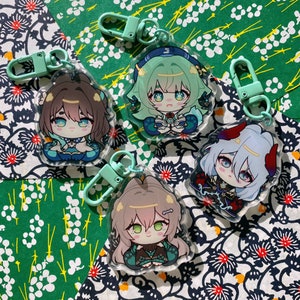 HSR - Xianzhou Luofu: Honkai Star Rail Charm - Huo Huo, Ruan Mei ...