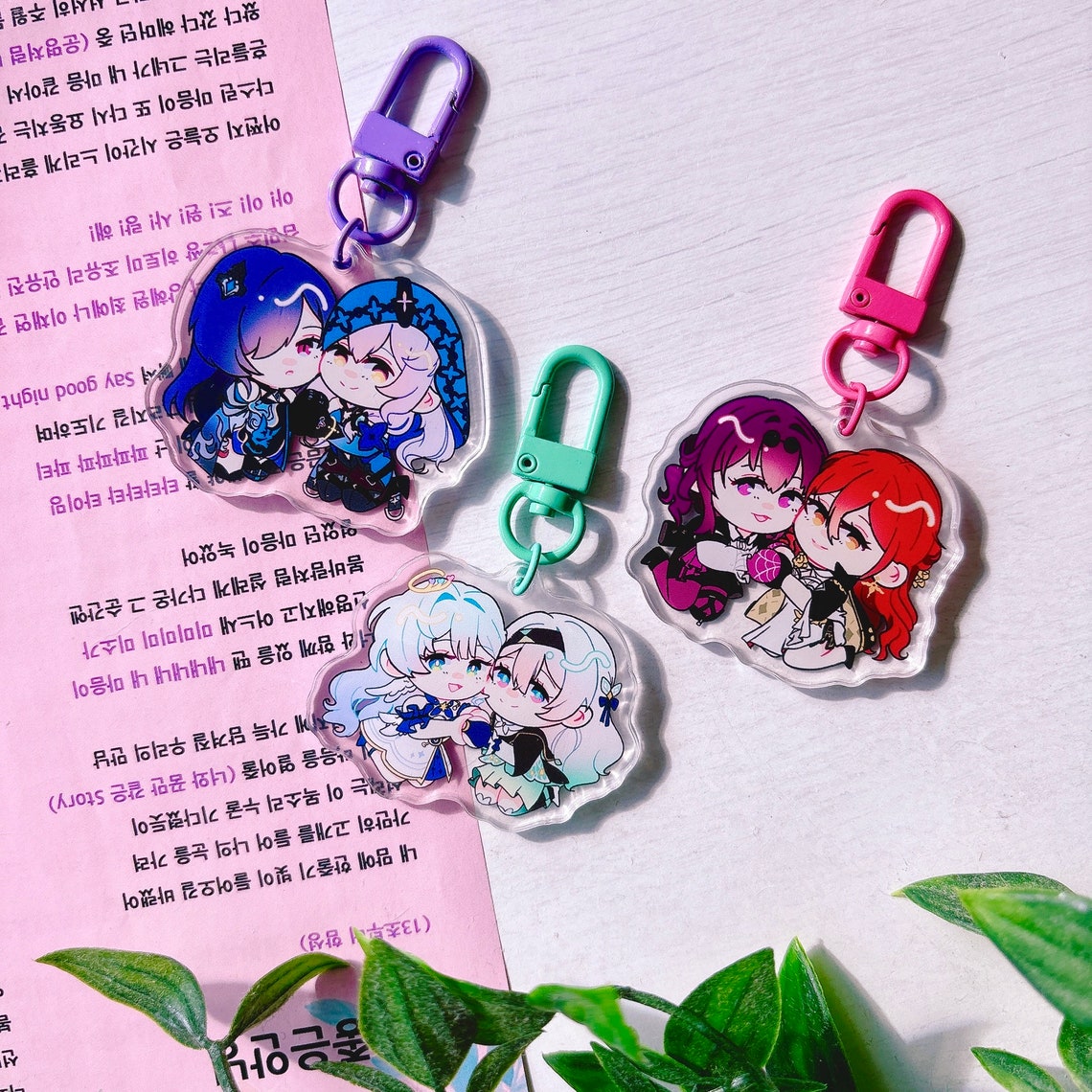 Honkai Star Rail Ships Keychain: Blackswan Acheron, Firefly Robin - Etsy