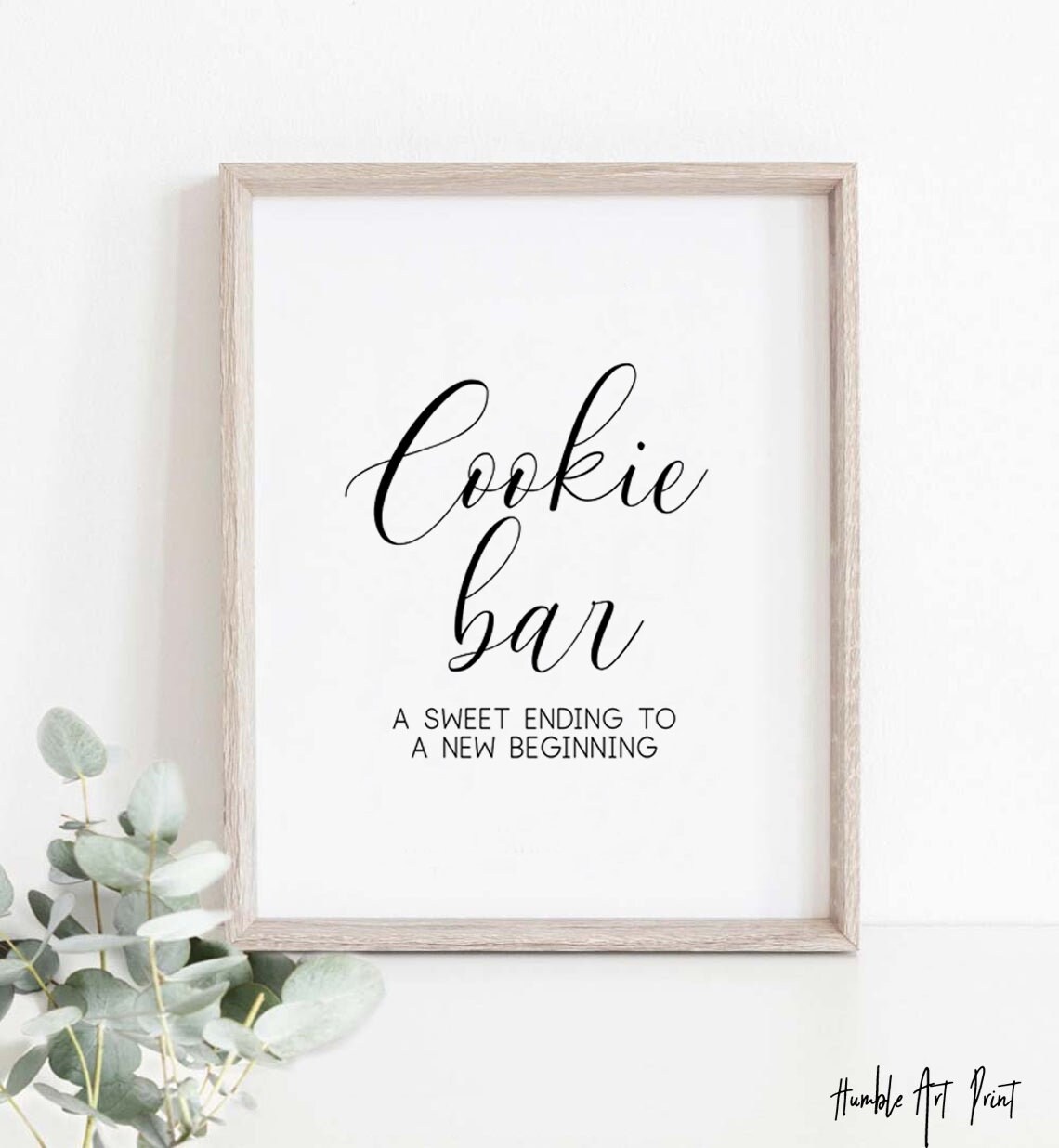 Cookie Bar Sign,dessert Bar Sign,wedding Signs,cookie Table Sign ...