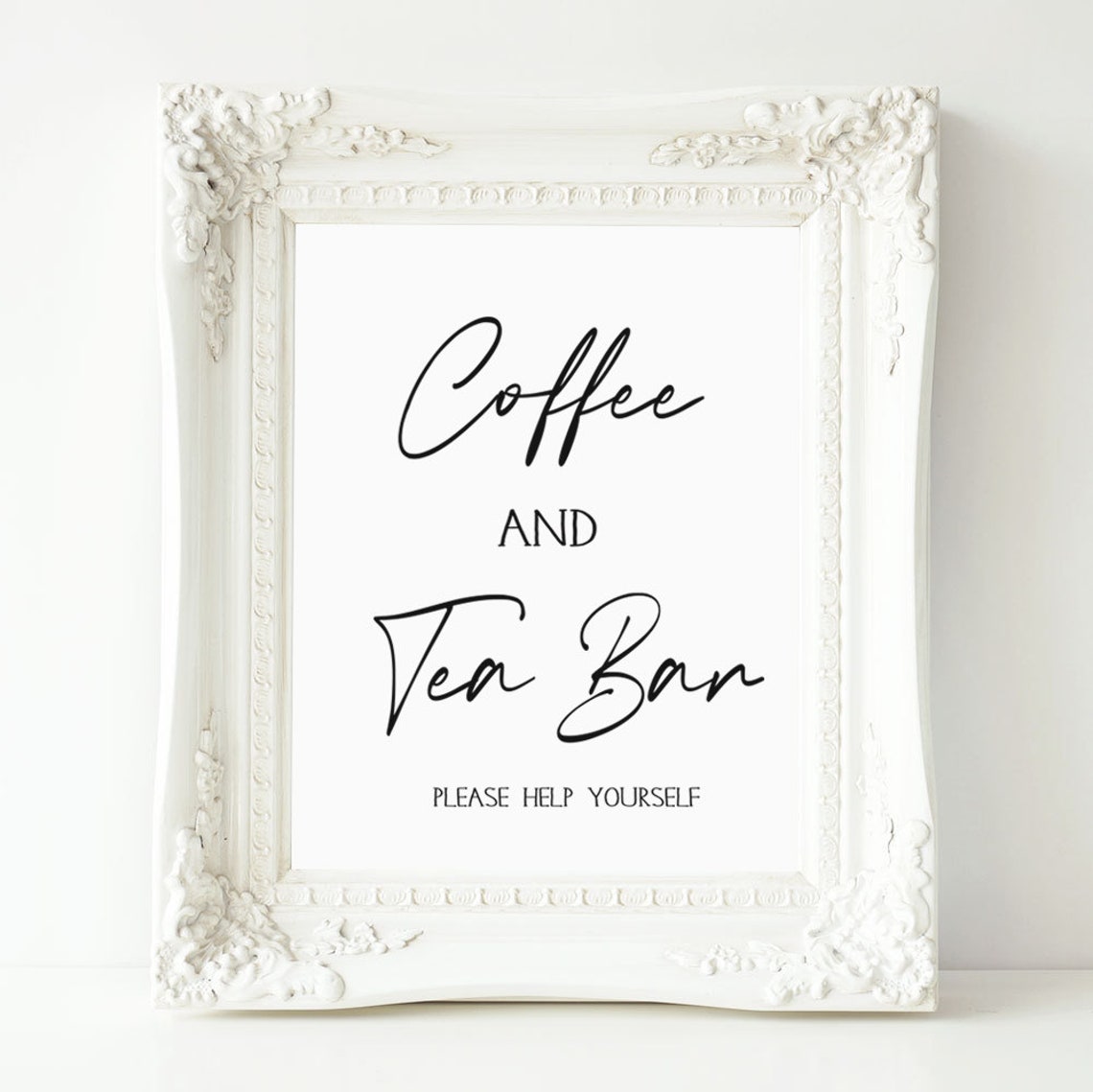 Wedding Bar Signs Coffee Bar Sign Tea Bar Sign Wedding - Etsy