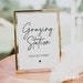 Grazing Table Sign, Minimalist Grazing Station Sign, Appetizer Party ...