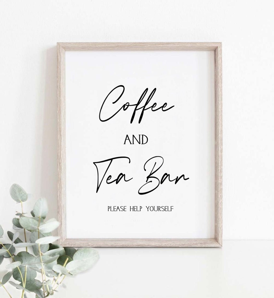Wedding Bar Signs Coffee Bar Sign Tea Bar Sign Wedding - Etsy