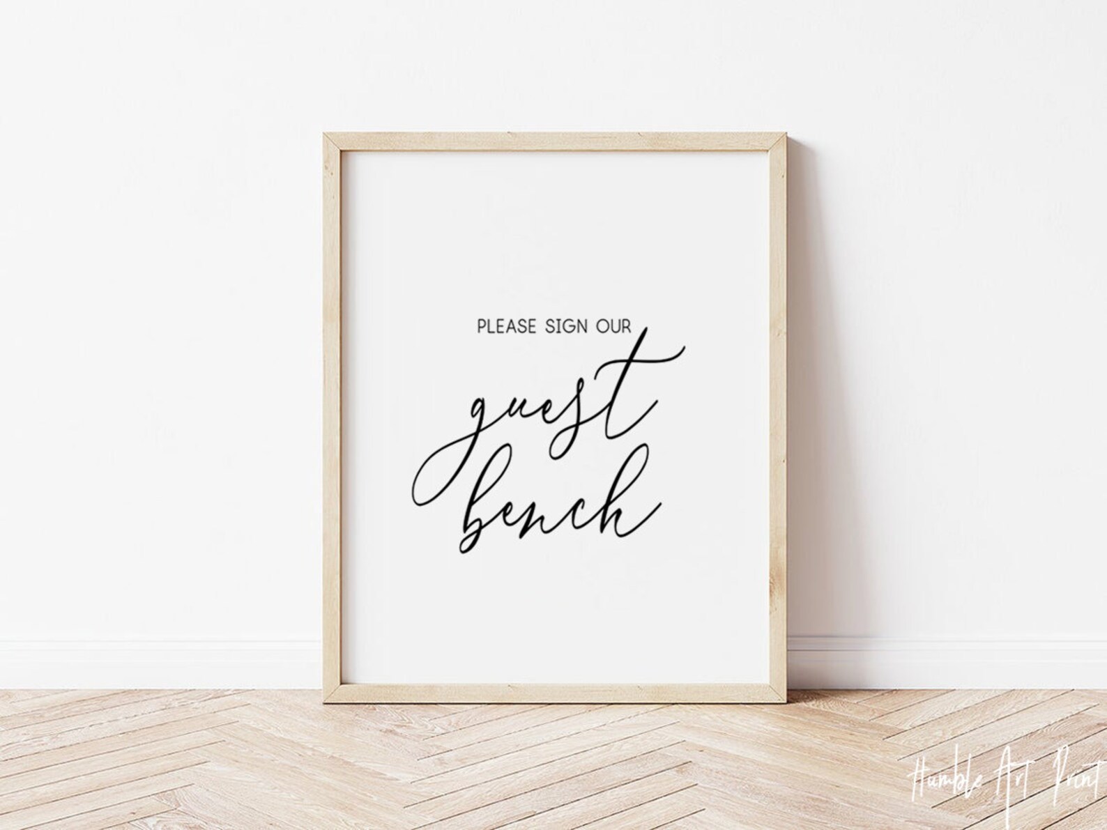Please Sign Our Guest Bench, Wedding Guest Book Sign, Wedding Guestbook ...