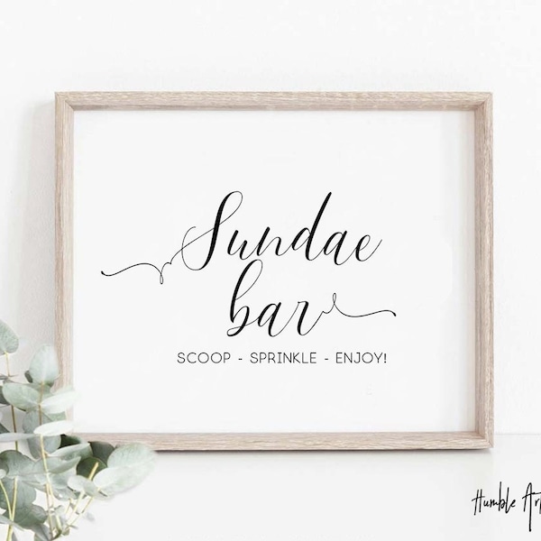 Sundae Bar - Etsy