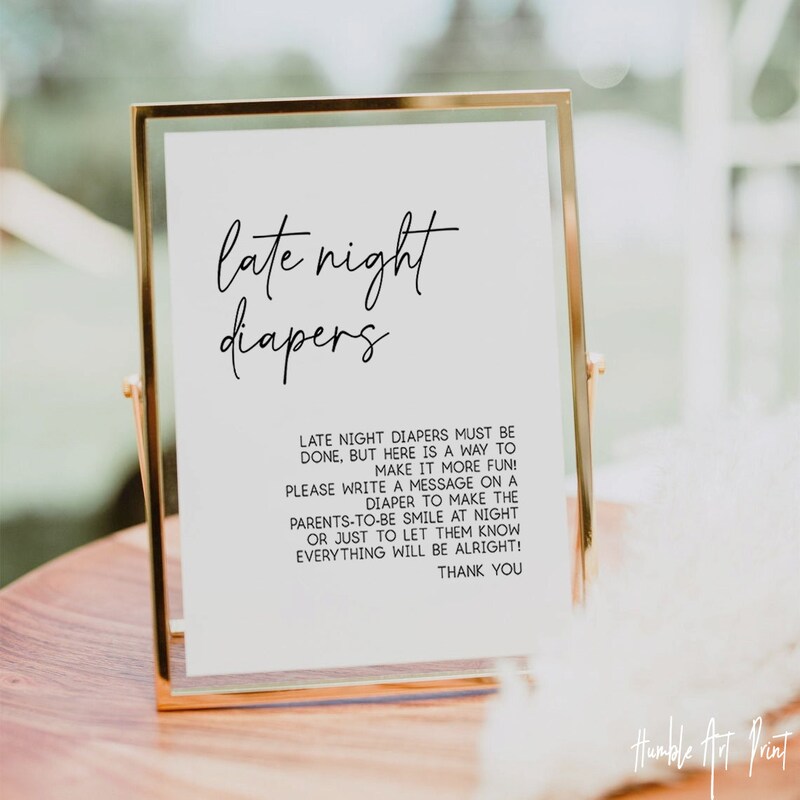 Late Night Diaper - Etsy