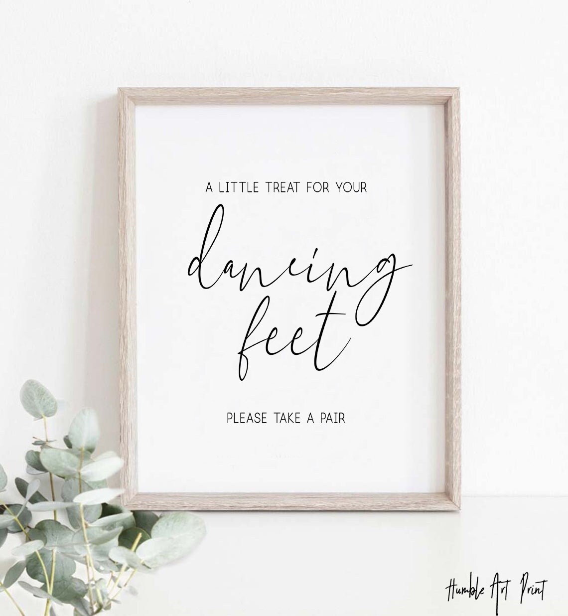 Flip Flops Sign , Wedding Dancing Feet Sign Printable, Dance Floor Sign ...