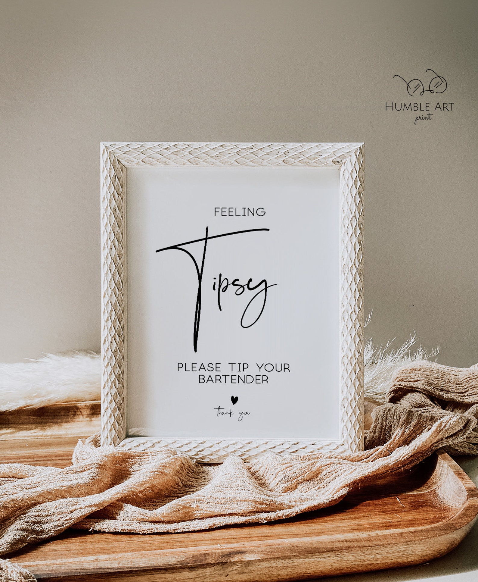 Bartender Tip Sign Bartender Tipping Signprintable Tip - Etsy
