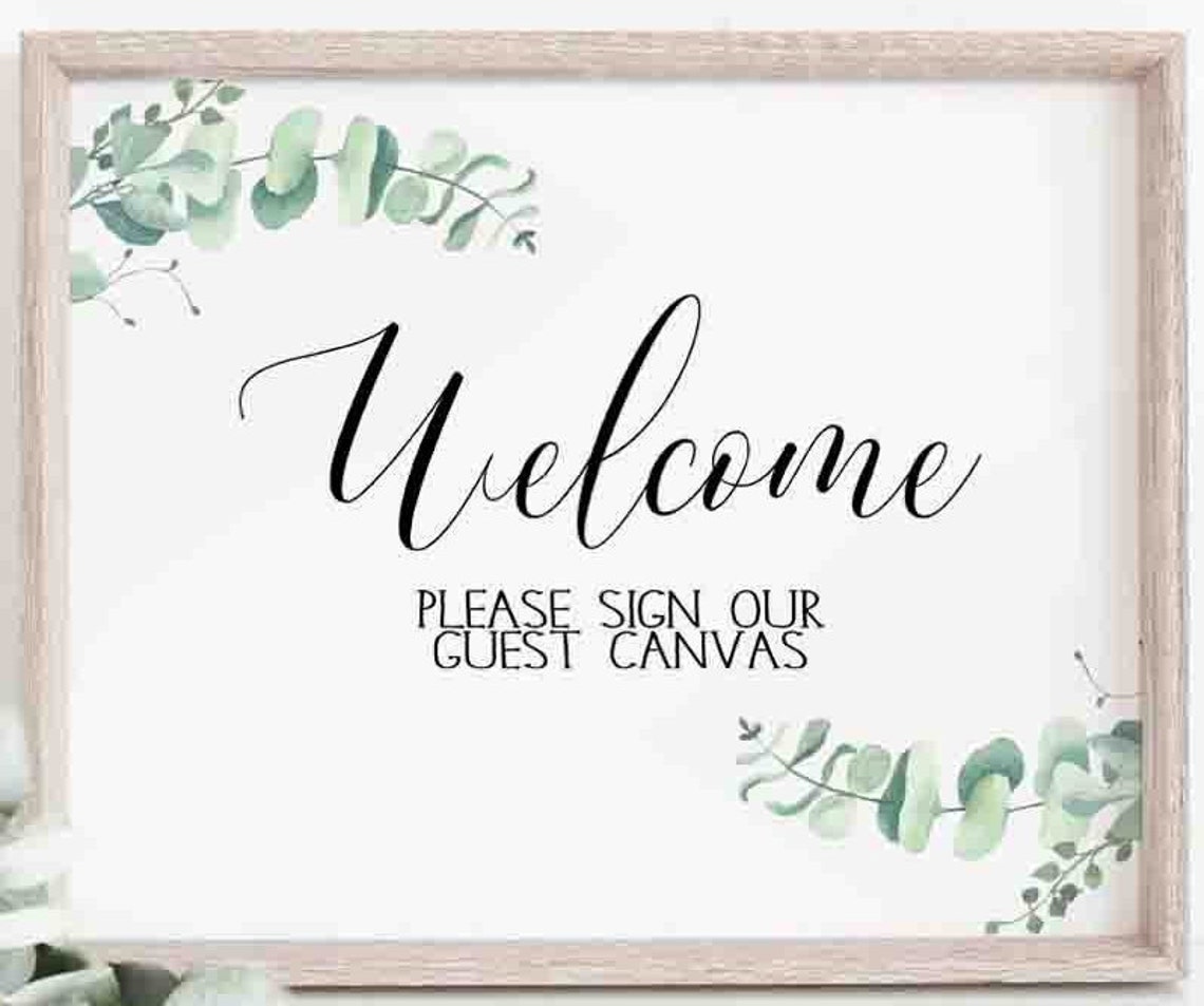 Please Sign A Heart Sign, Wedding Signage Printable,please Sign,wedding ...