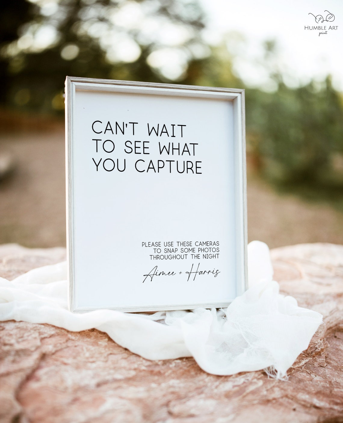 Wedding Disposable Camera Template Sign, Can't Wait to See What You ...