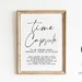 Time Capsule Guestbook Sign Time Capsule Sign Wedding - Etsy