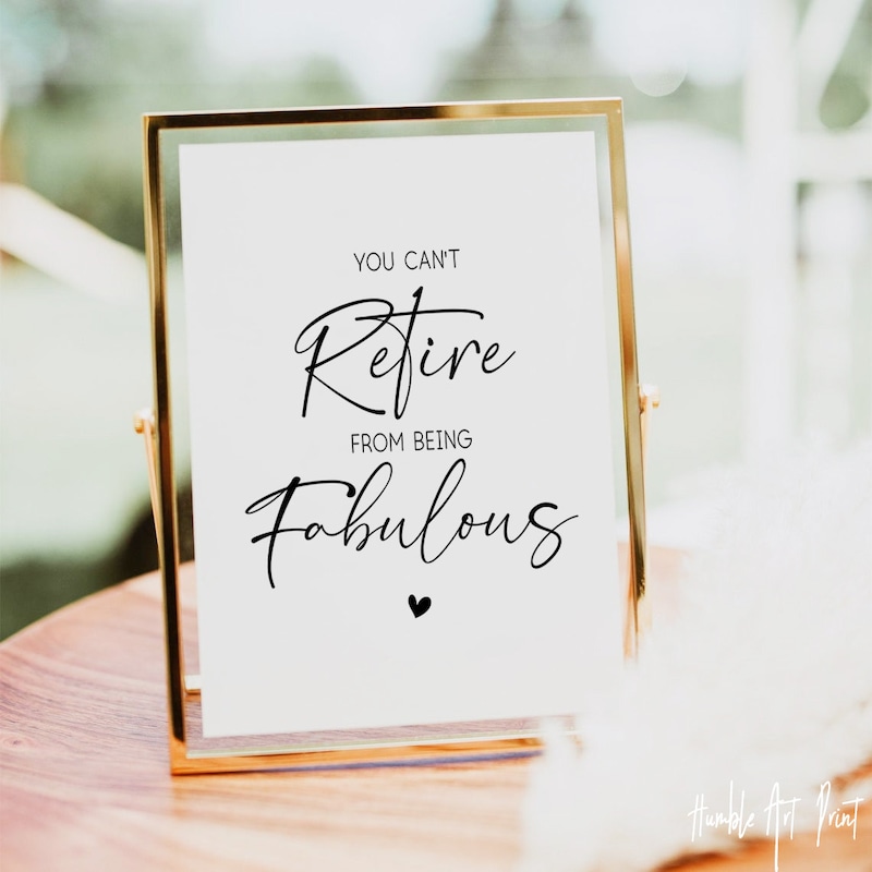 Retirement Signs - Etsy
