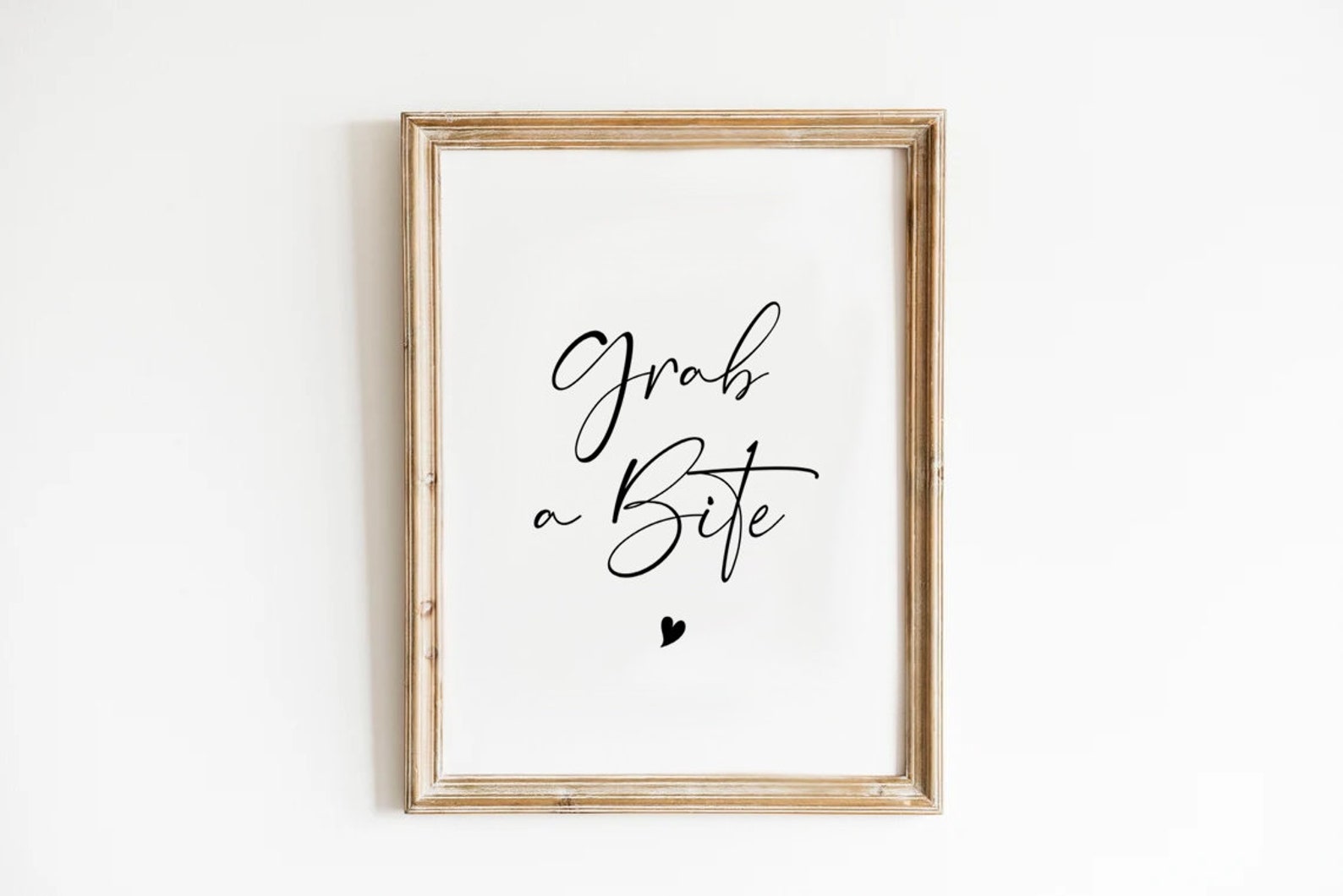 Grab a Bite Food Table Sign Buffet Table Sign Wedding Signs | Etsy