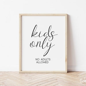 Kids Table Wedding Signs ,wedding Kids Table, Kids Table Sign, Wedding ...