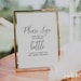 Please Sign Your Name on the Champagne Bottle, Ceremony Sign, Wedding ...