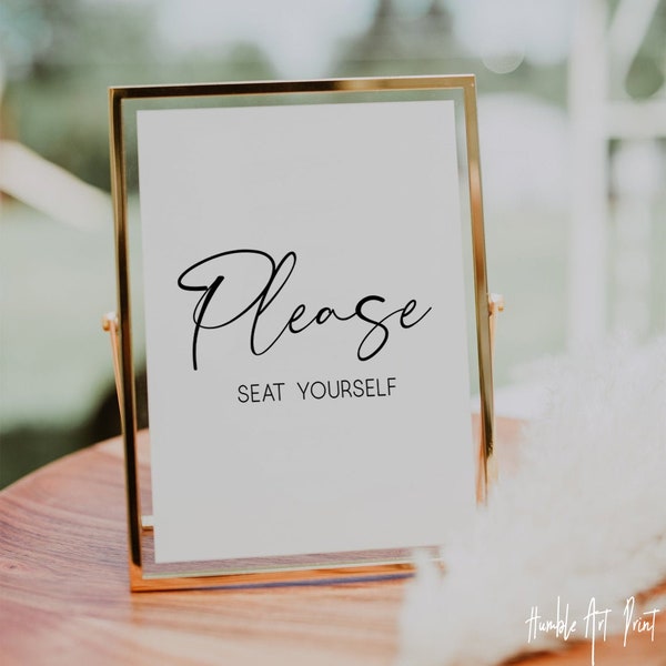 Welcome Please Seat Yourself - Etsy