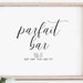 Parfait Bar Sign Yogurt Bar Sign Baby Shower Sign Breakfast - Etsy