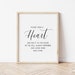 Please Sign A Heart Sign, Please Sign, Heart Guestbook Sign, Guestbook ...