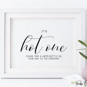 Help Yourself to Water Sign,ceremony Water Sign, Beverage Sign, Water ...
