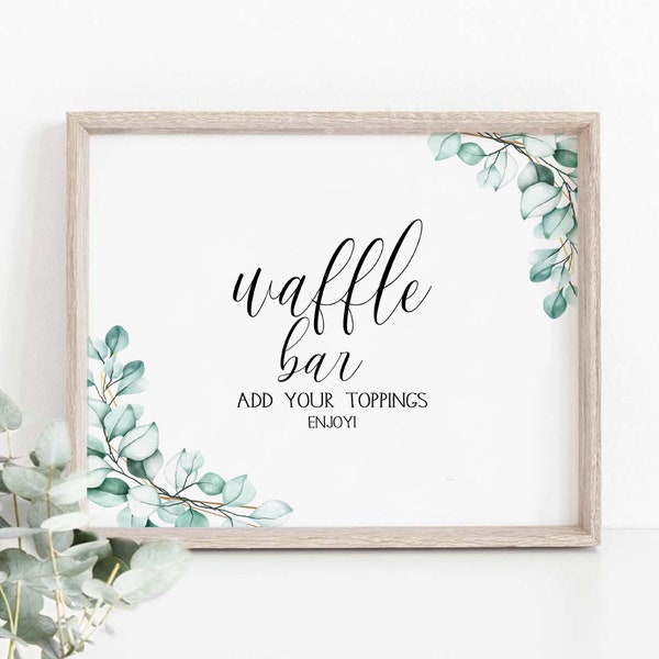 Wedding Waffle Bar - Etsy