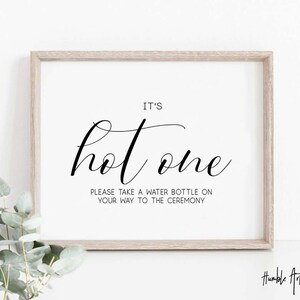 Help Yourself to Water Sign,ceremony Water Sign, Beverage Sign, Water ...